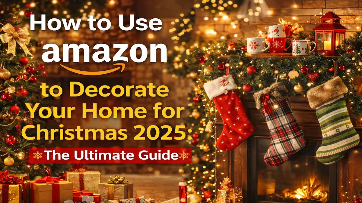 Christmas Decoration Ideas 2025: Ultimate Guide to Amazon Home Decor ...