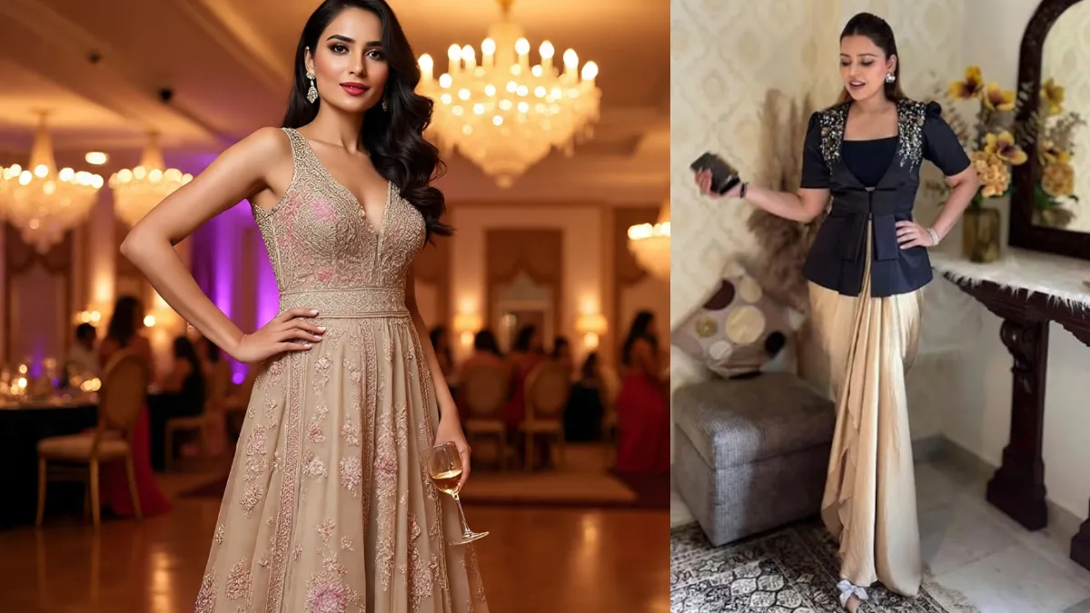 5 Best Indo-Western Clothing Options For New Year 2026 Party