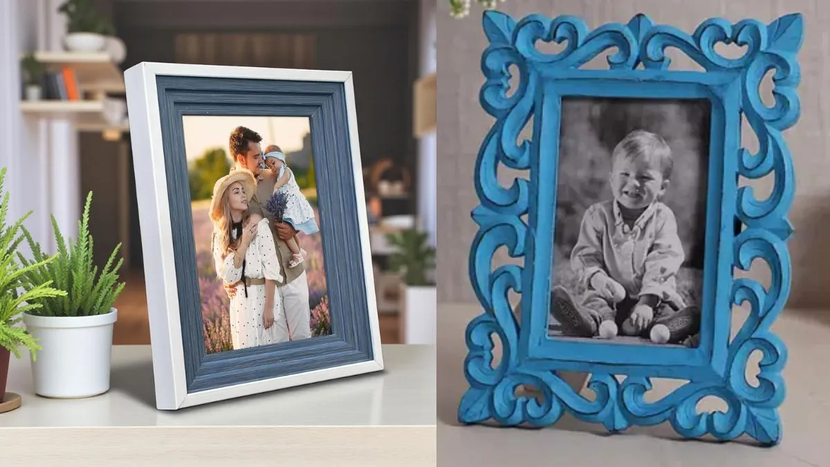 Top 5 Stunning Blue Picture Frames to Style Your Retro Nano Banana AI Art