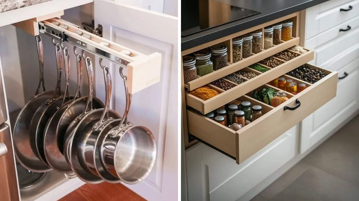 What Are The Space-Saving Kitchen Wardrobe Design Ideas?