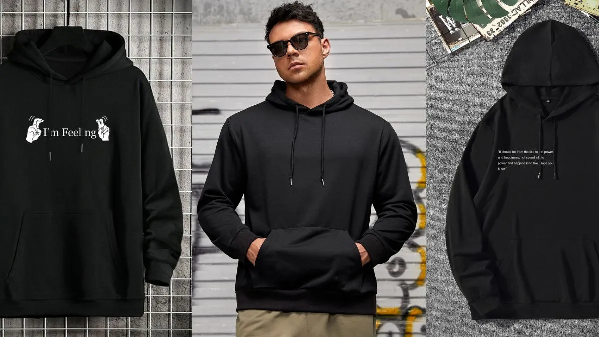 5 Best Black Sweatshirts For Men For A Premium And Dashing Look