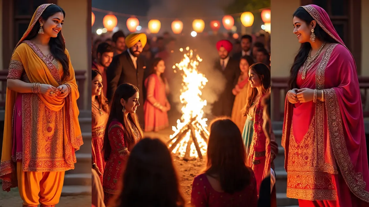 Best Punjabi Dresses For Lohri Function: 5 Stitched And Semi-Stitched ...